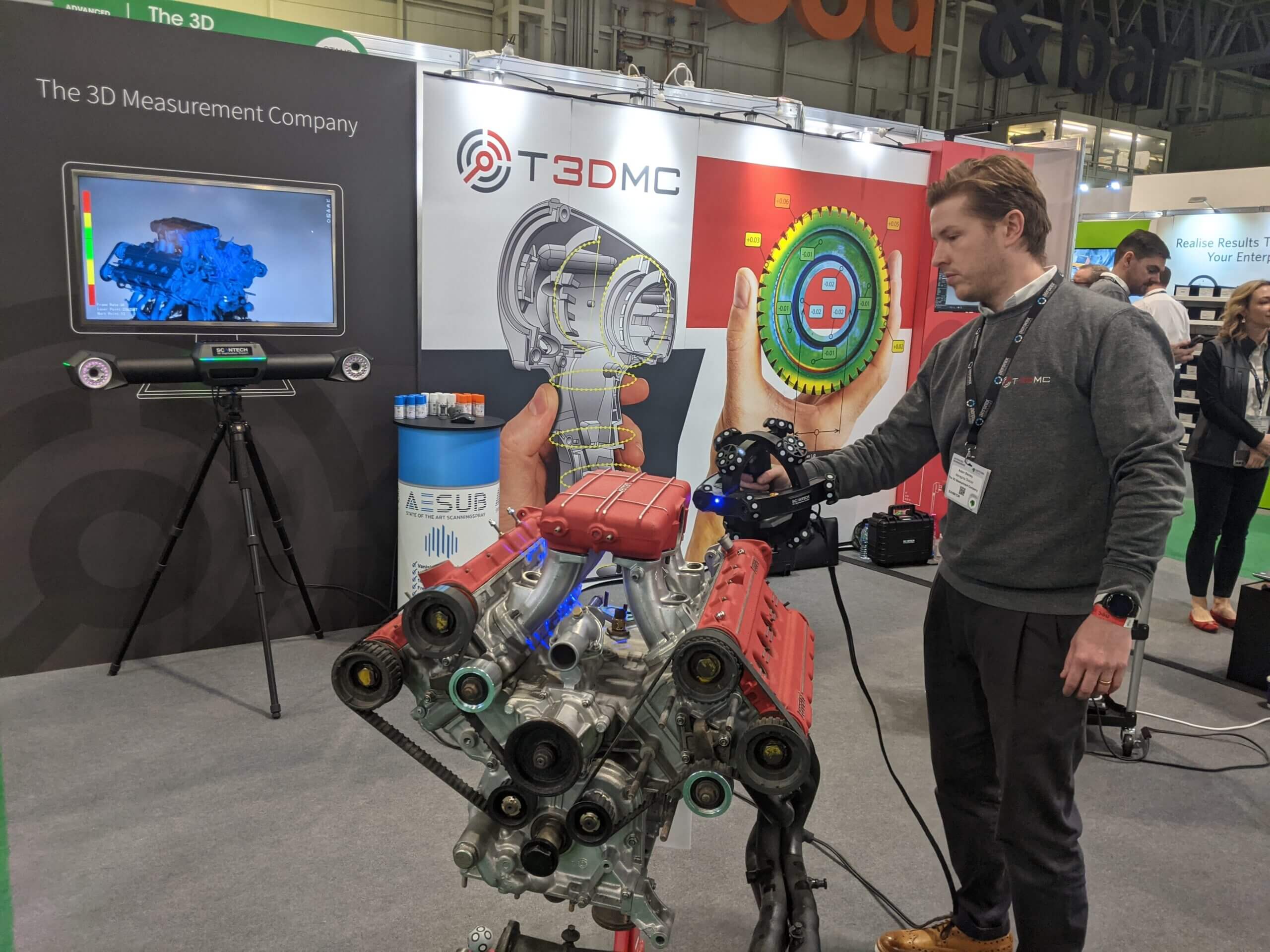 New 3D Scanners Shine at Advanced Engineering – T3DMC