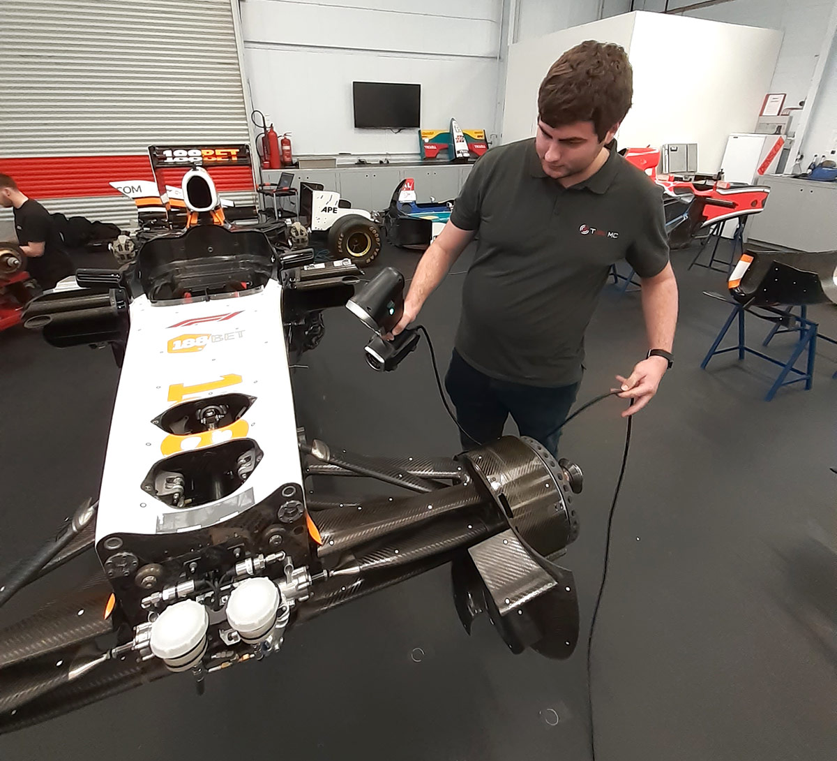 3D Scanning powers Reverse Engineering for Formula 1 – T3DMC
