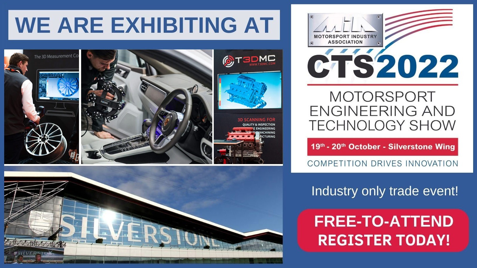 See the future of automotive technology at the MIA CTS2022 Motorsport Engineering & Technology ...